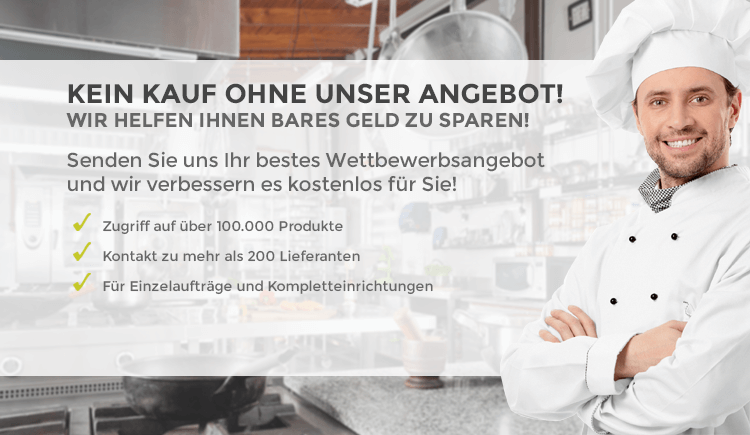 Gastronomiebedarf günstig online kaufen | Gastparo.de