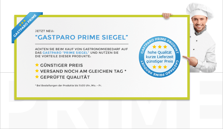 Gastronomiebedarf günstig online kaufen | Gastparo.de